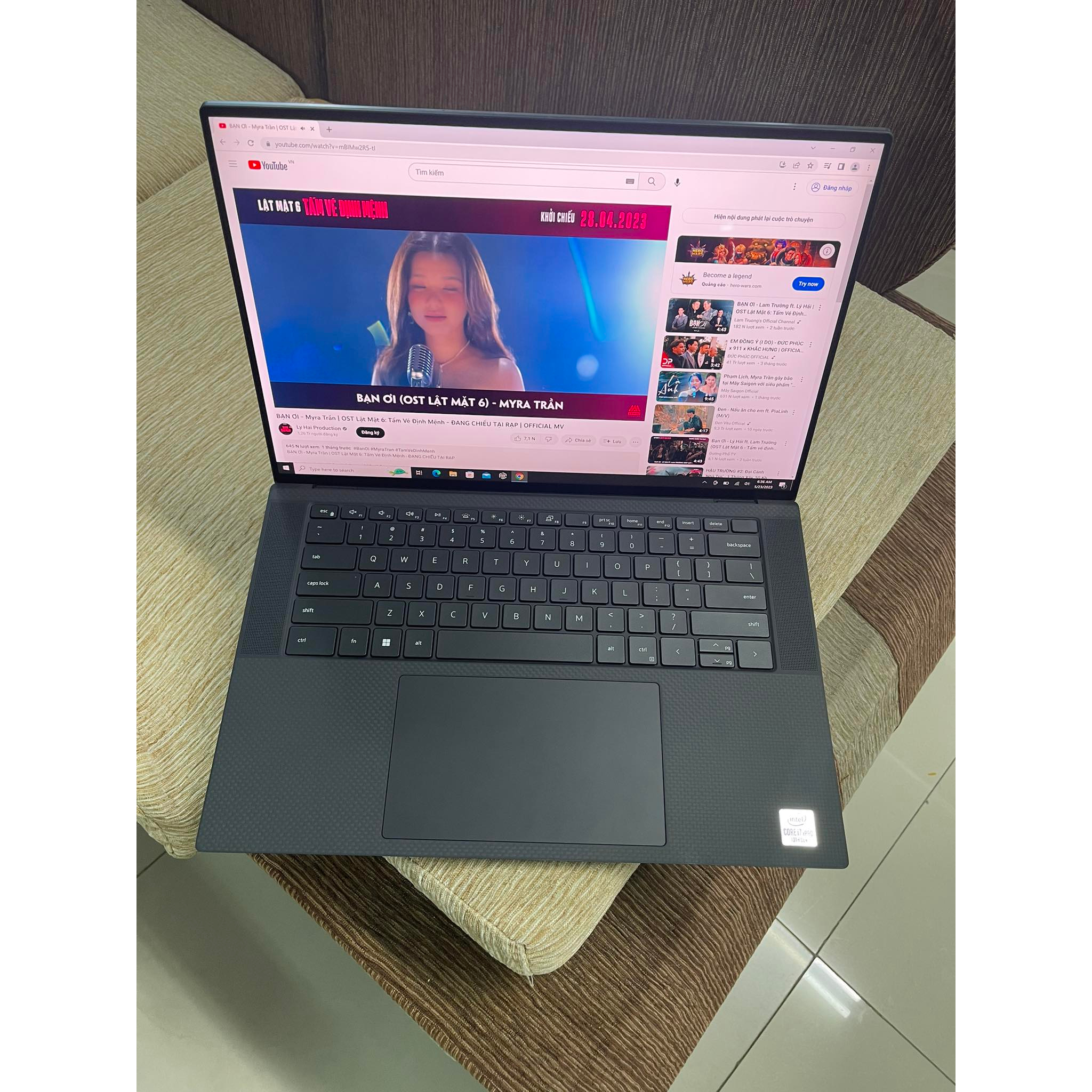 Dell Precision 5560 11th Gen Core I7-11850H|Ram 16G|SSD 512Gb|15.6 ...