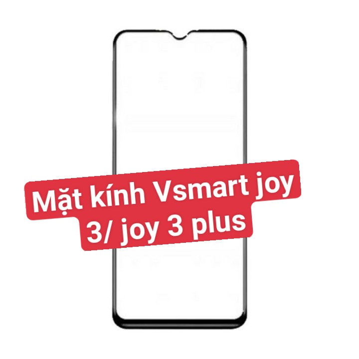 Mặt Kính Vsmart Joy 3 / Joy 3 Plus - Zin New Màu Đen, Vào Keo OCA Sẵn, Ép Kính | Shopee Việt Nam