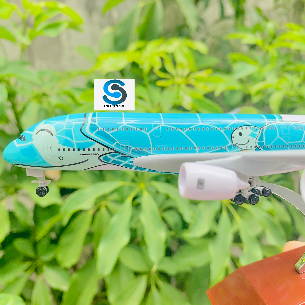 Máy Bay Airbus A380 ANA Turtle Airlines Tỷ Lệ 20cm. Máy Bay Với Thiết ...