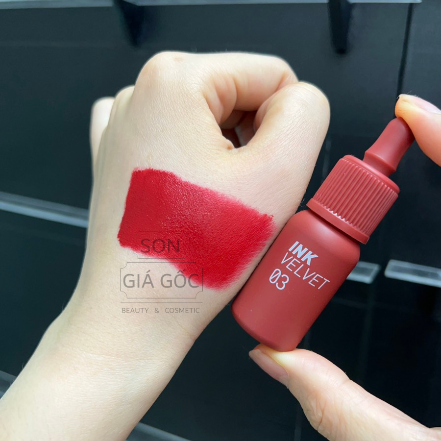 Son Peripera Ink Velvet Lip Tint siêu lì | Shopee Việt Nam