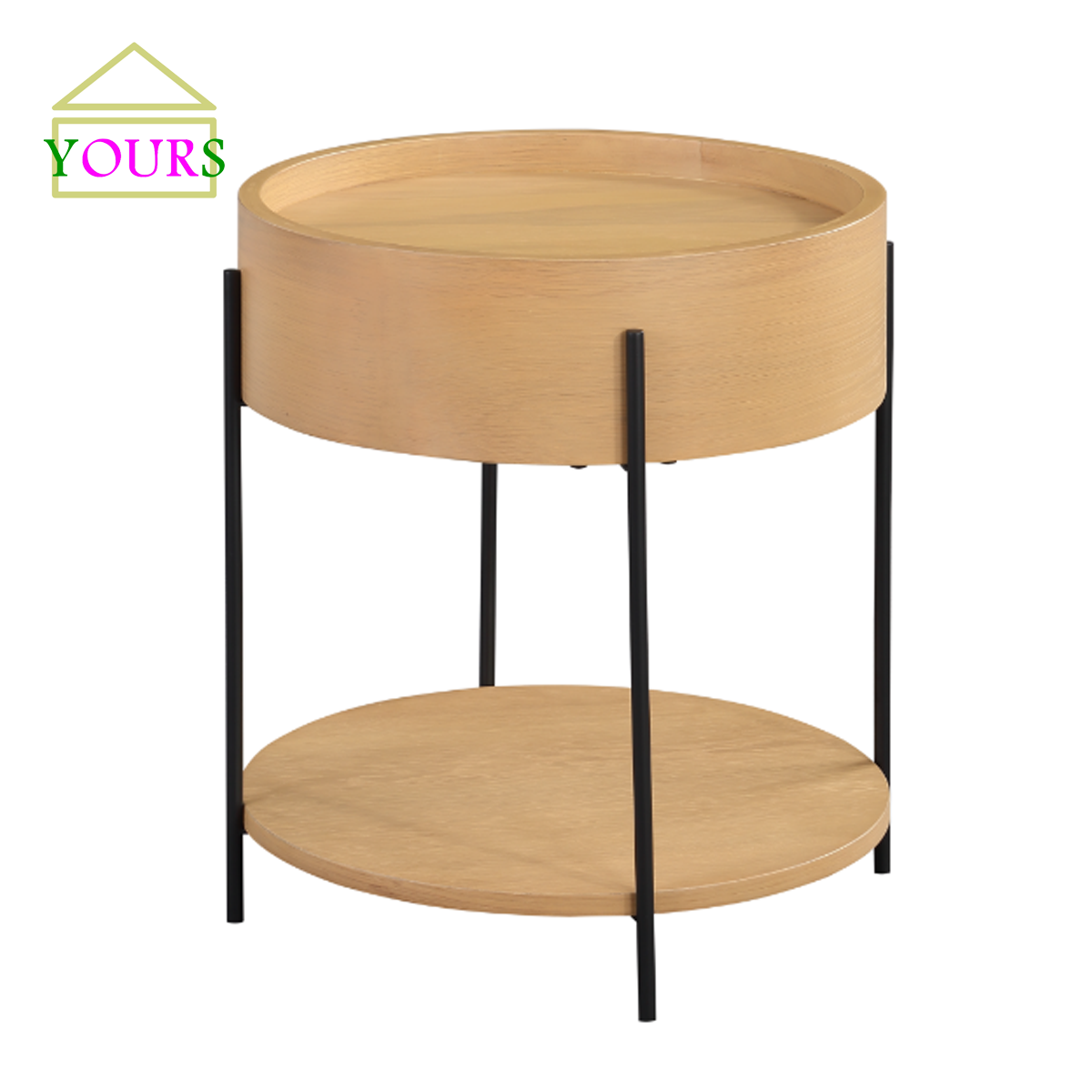 Bàn coffee-sofa đa năng Rebar Round End Table | Shopee Việt Nam