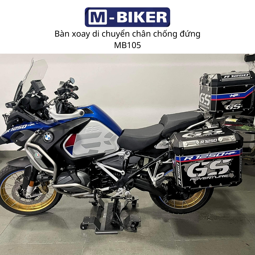 Ben nâng xe máy moto di chuyển chân chống đứng của Mbiker Mb105 ...