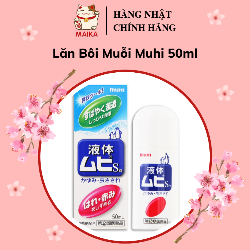 Lăn bôi muỗi muhi Nhật Bản và côn trùng cắn 50ml | Shopee Việt Nam