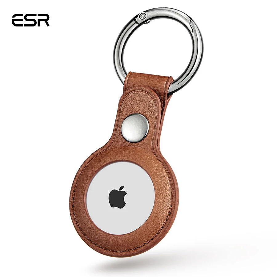 Bao Da ốp móc khóa/ case Airtag 2021 Esr Metro Leather cao cấp, chống ...