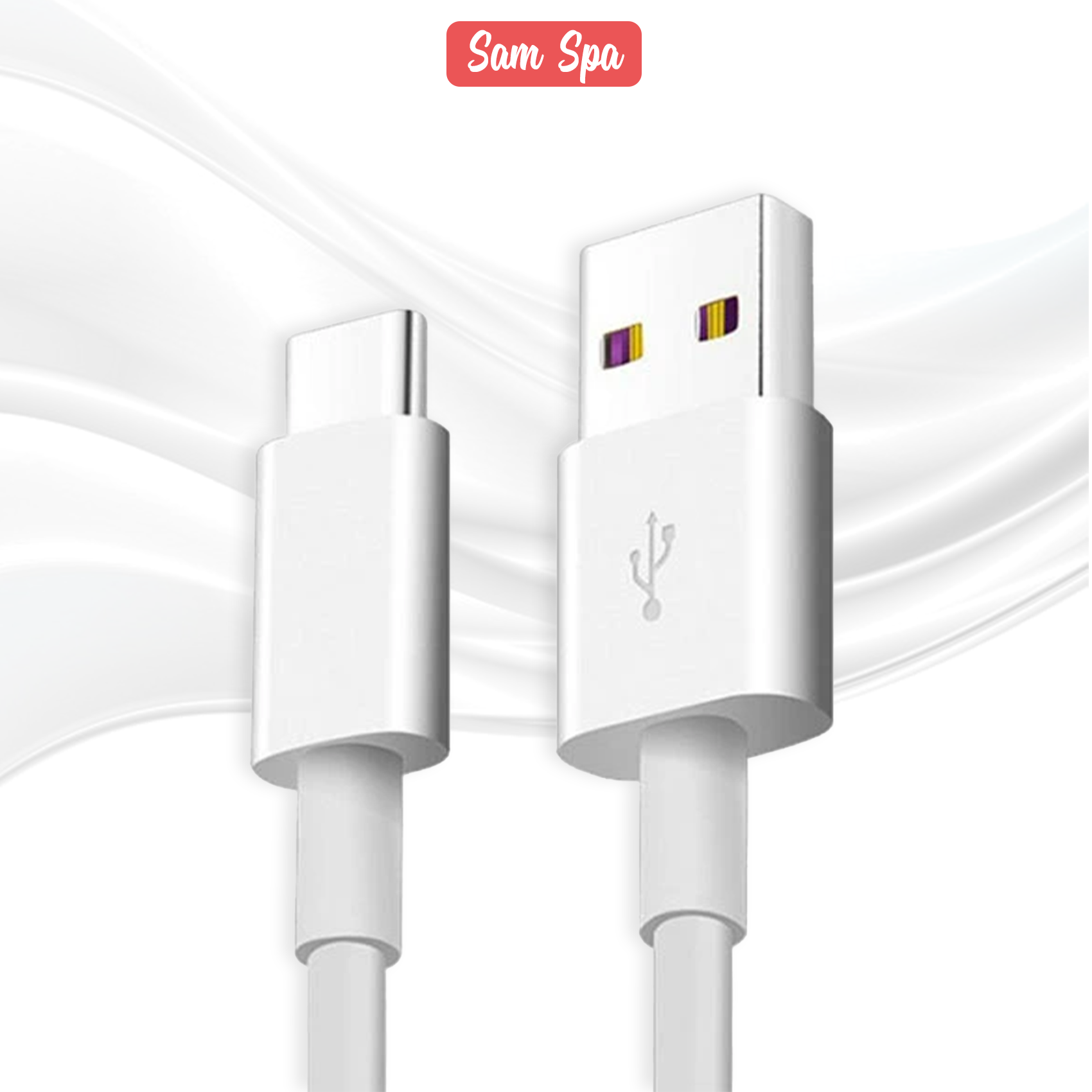 Dây Cáp Sạc Type C Màu Trắng Dài 1 Met [Giá Tốt Nhất Thị Trường ...