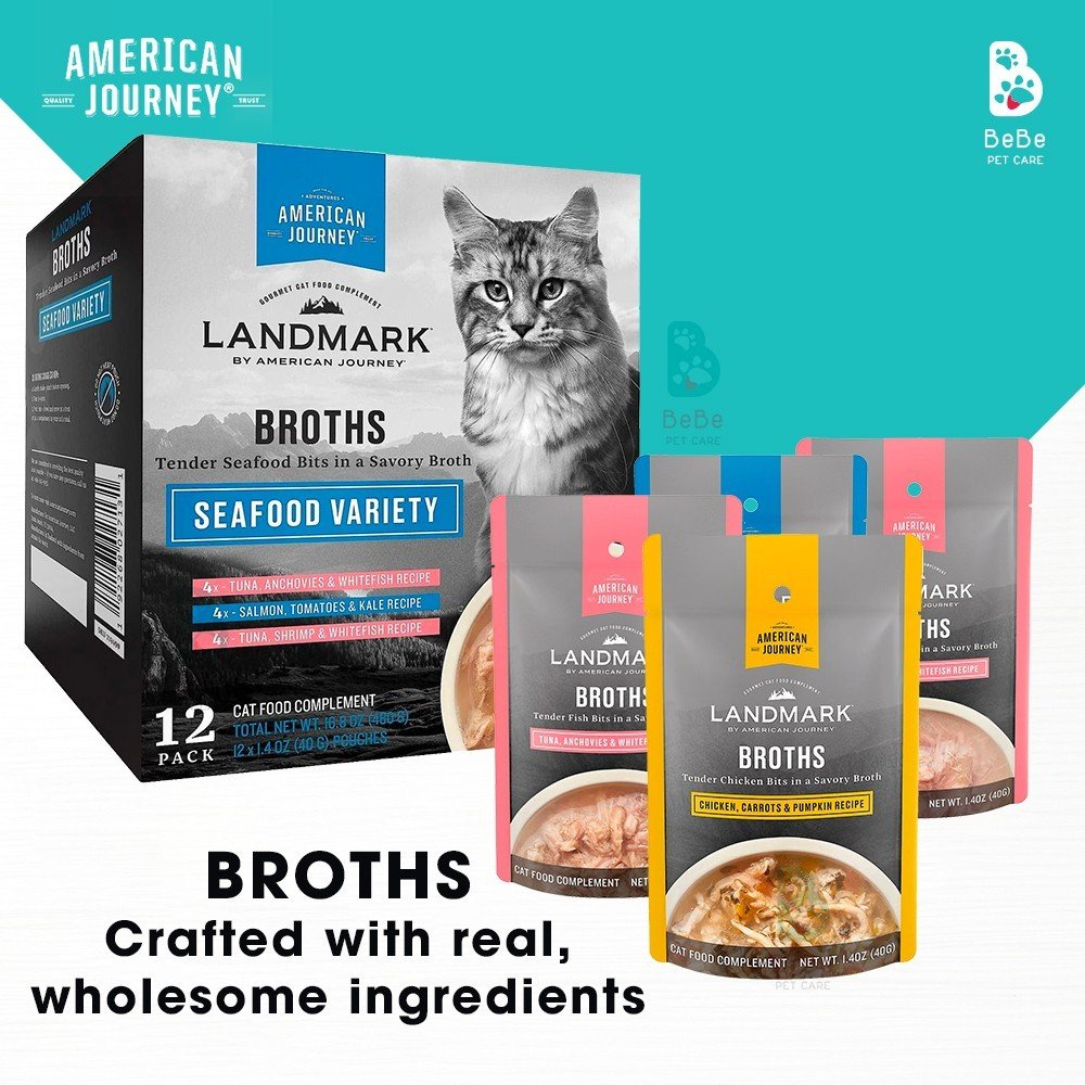 Pate AMERICAN JOURNEY Landmark Broths Nhiều Vị Thơm Ngon Khó Cưỡng Cho ...