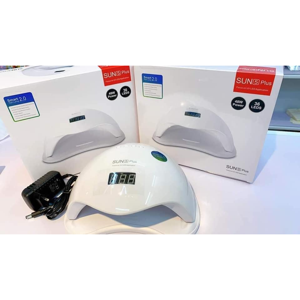 Máy hơ gel Sun 5 Plus 48W 36 bóng đèn - Hàng chính hãng công ty Sun UV ...