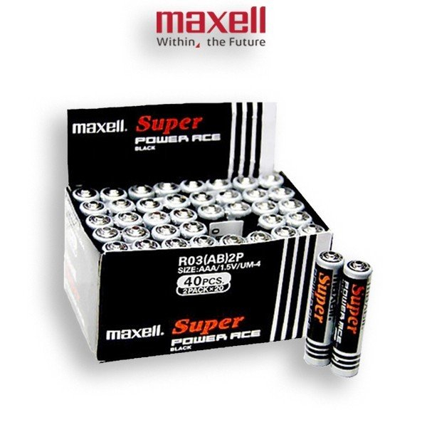 Pin Tiểu AAA Maxell Super 1.5V Hộp 40 Viên - Pin Đũa Điều Khiển, Đồ Chơi ... | Shopee Việt Nam