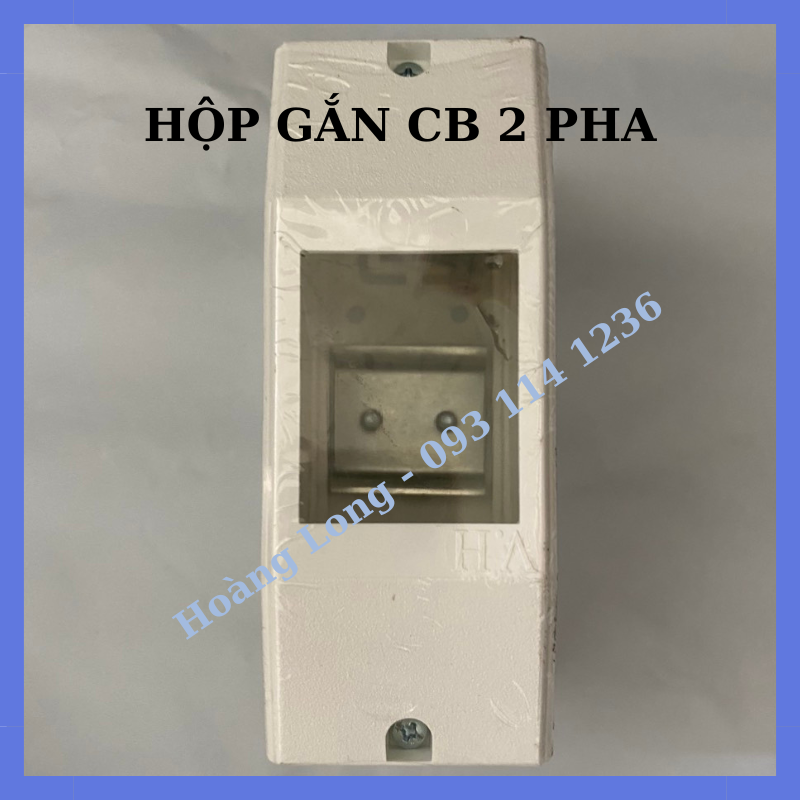 Hộp nổi gắn CB cóc đen, CB 2 tép, CB 3 tép có nắp che và không nắp ...