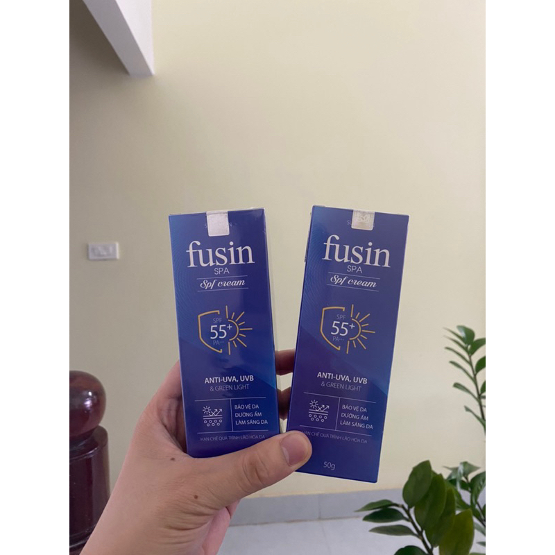[Chính hãng] Kem chống nắng thế hệ mới Fusin Spa SPF 55+ PA+++ kiềm dầu ...