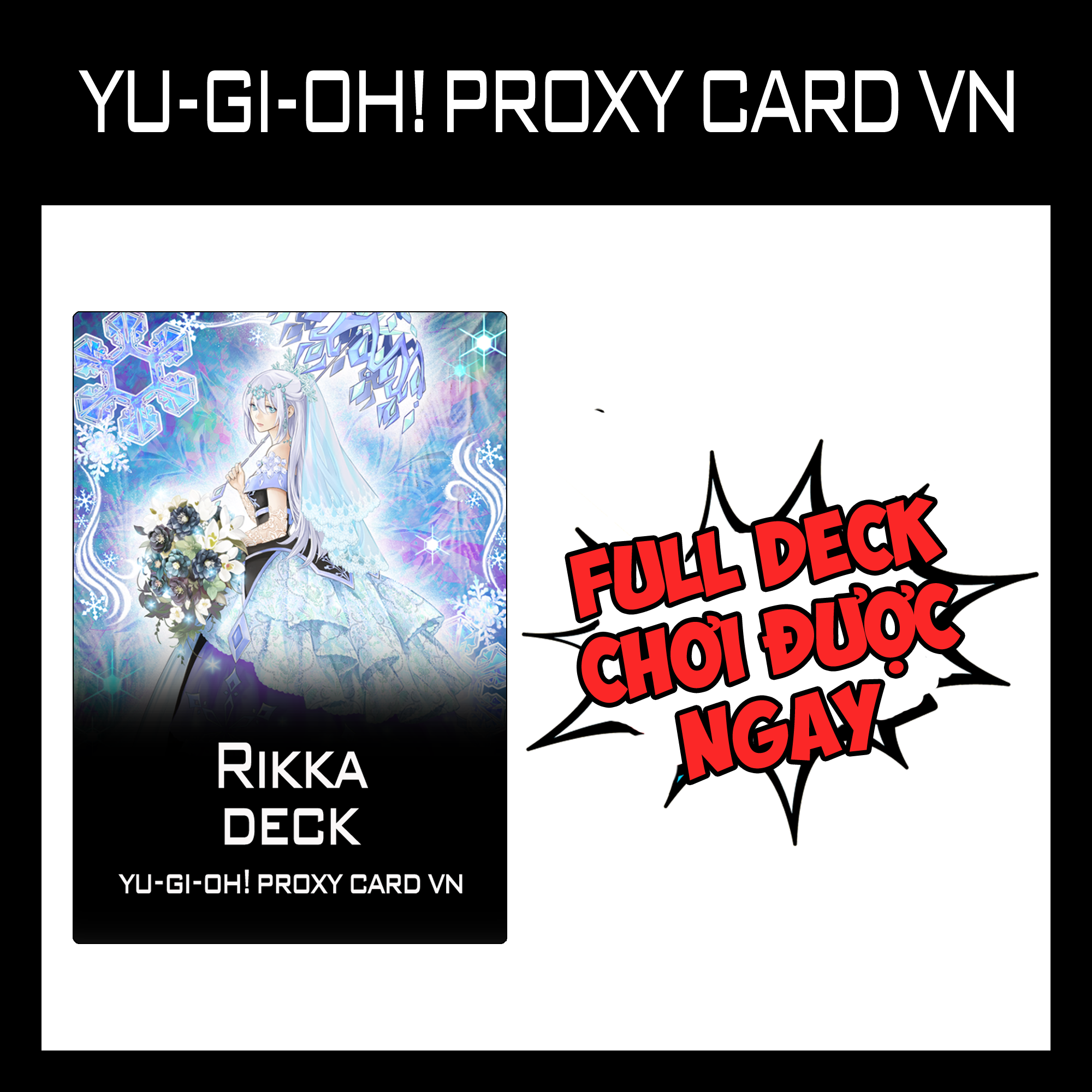 Bài YUGIOH - Rikka Deck - Bài IN 1 MẶT (62 Card) | Shopee Việt Nam
