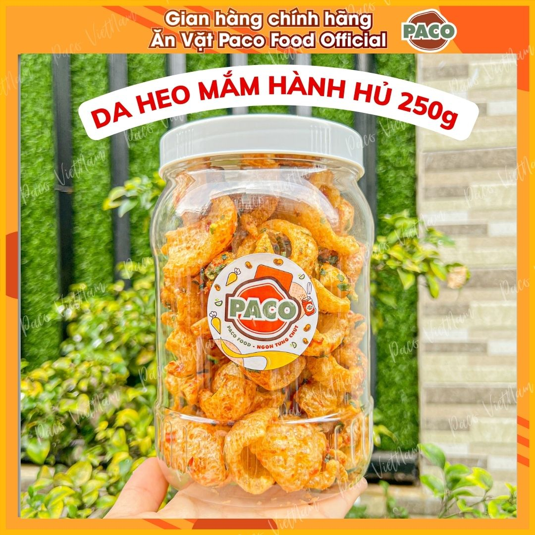 da gà/ tốp mỡ/ da heo mini/ da heo sợi cháy tỏi hủ lẻ siêu giòn siêu ...
