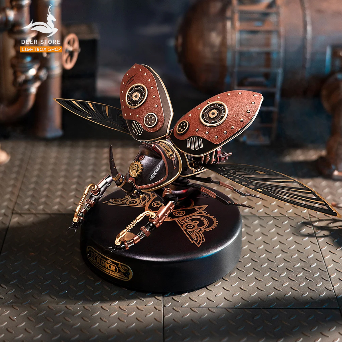 Mô Hình 3D Tự Lắp Ráp ROBOTIME ROKR Bọ Cánh Cứng Scout Beetle Model DIY ...