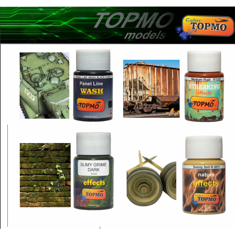 sơn hiệu ứng mô hình cũ rỉ sét Streaking Rust Effects - TOPMO models | Shopee Việt Nam
