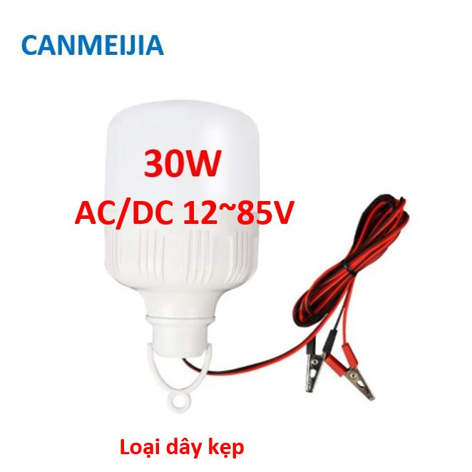 Đèn led AC/DC 12V~85V 30W siêu sáng, đèn led ắc quy, 60,000 giờ hoạt ...