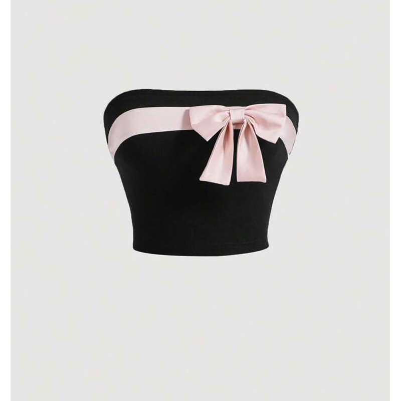(SẴN HOẢ TỐC) ROSE TUBE TOP | Shopee Việt Nam