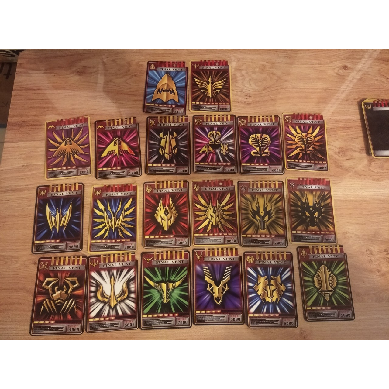 [Có Sẳn]Đồ chơi Advent Cards In dx đọc được của series phim Siêu nhân ...