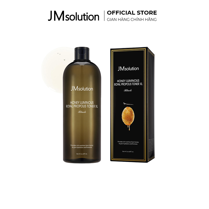 Nước Cân Bằng Chiết Xuất Mật Ong JMsolution Honey Luminous Royal Propolis Toner Xl Black 600ml ...