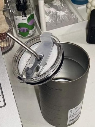 Cốc Giữ Nhiệt, Cốc Uống Nước Iced Americano Inox 304 Có Ống Hút Ly Uống Coffee 600ML Giữ Nhiệt 6 ...