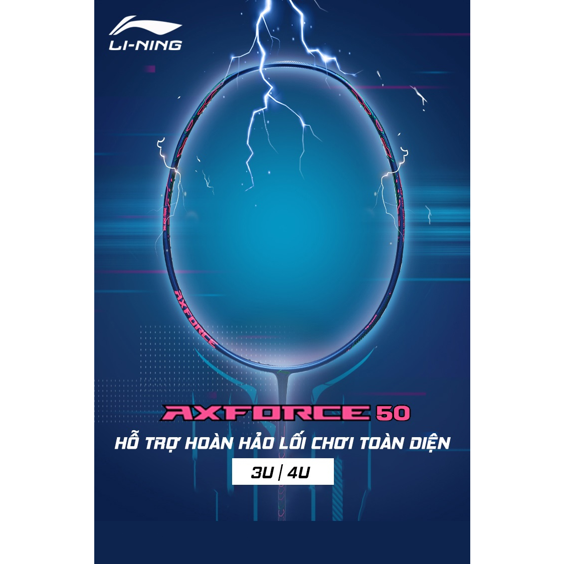 Vợt cầu lông Lining AxForce 50 (Chính hãng) | Shopee Việt Nam