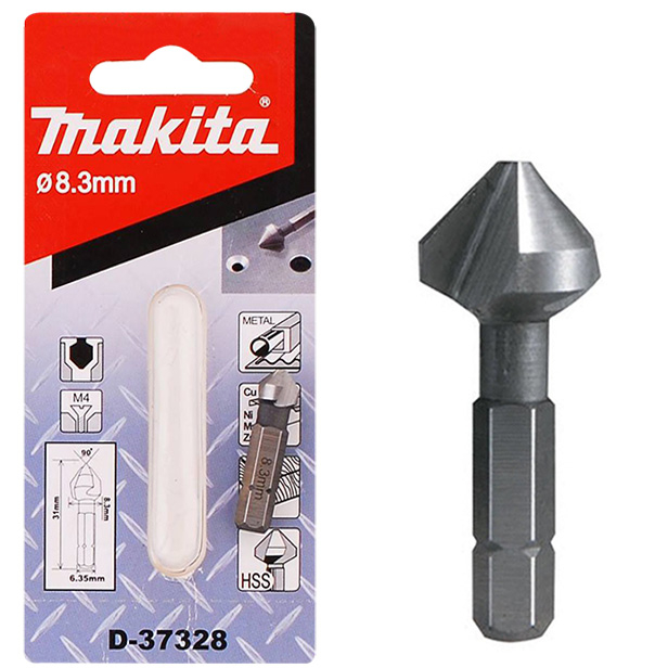 Mũi khoan rộng lỗ/mũi lã/mũi doa Makita 6.3mm D-37312 , 8.3mm D-37328 ...