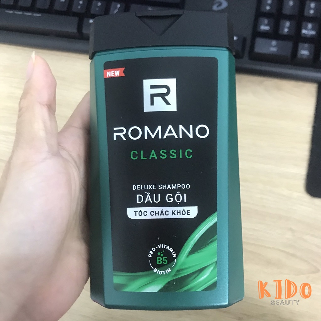 Sữa Tắm Gội Toàn Thân Nam ROMANO CLASSIC 2in1 - Dầu gội ROMANO nam thơm ...