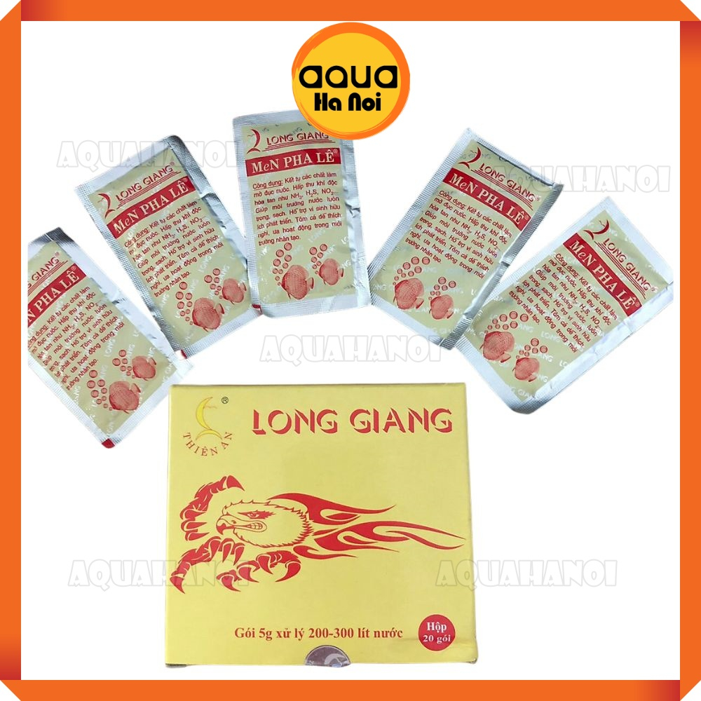Men vi sinh pha lê Long Giang giúp nhanh chóng ổn định nước, làm trong ...