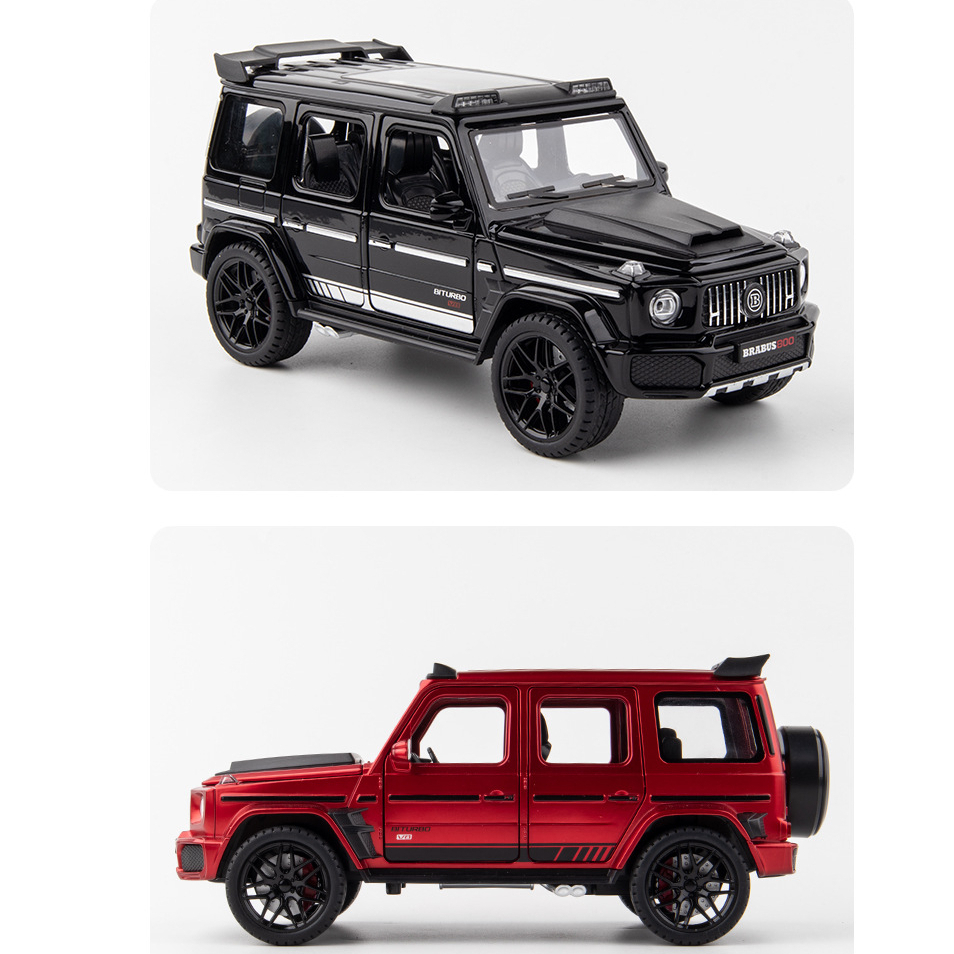 Mô hình xe Mercedes-Benz G800 Brabus Kim Loại tỉ lệ 1:32 Full tính năng ...