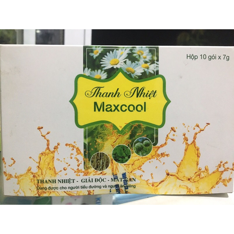 THANH NHIỆT MAXCOOL (HỘP 10 GÓI) | Shopee Việt Nam