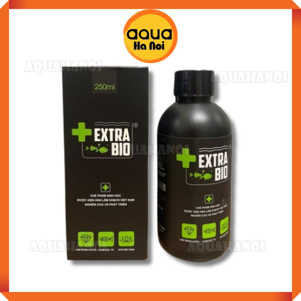 Vi sinh Extra Bio làm trong nước bể cá cảnh thủy sinh - Chai 125ml/250ml/500ml | Shopee Việt Nam