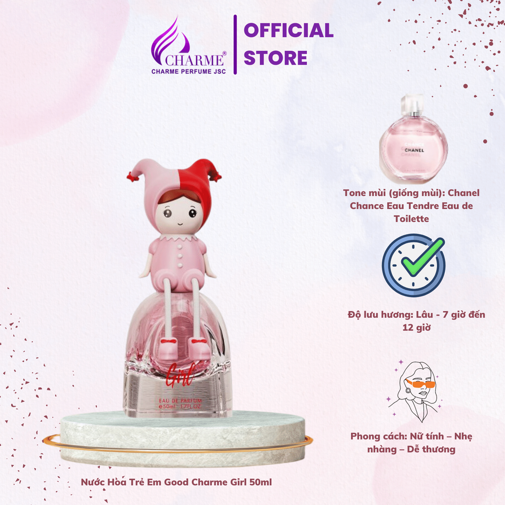 Nước Hoa Trẻ Em Good Charme Girl 50ml | Shopee Việt Nam