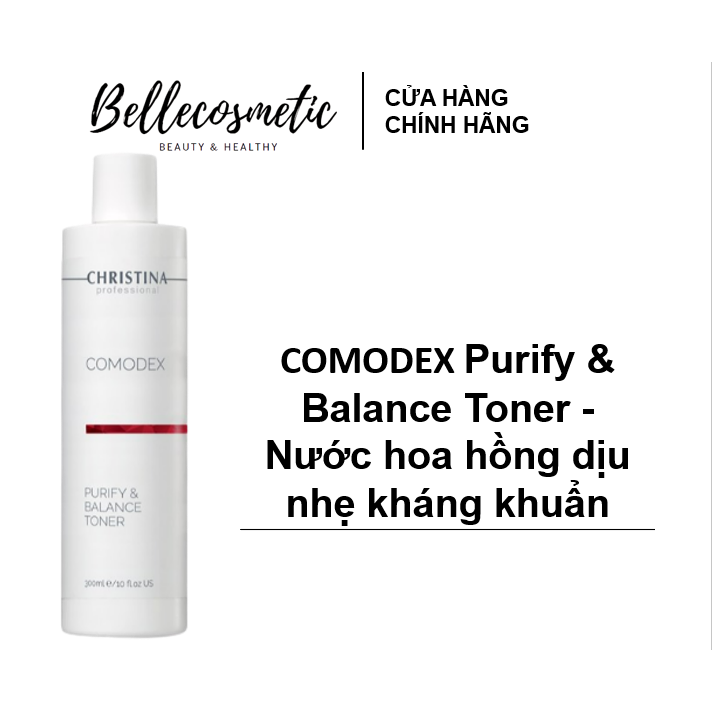 [Gía tốt/sỉ ib][Hàng công ty] Christina Comodex Purify & Balance Toner ...