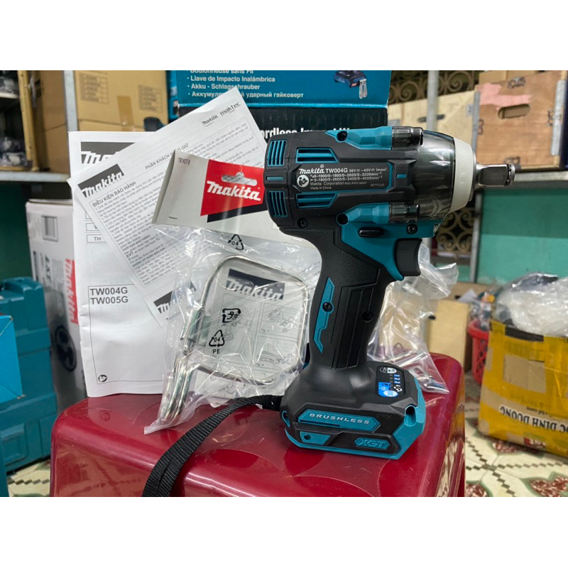 Máy siết bu lông dùng pin 40V Makita TW004G (Chưa Pin Sạc) | Shopee ...