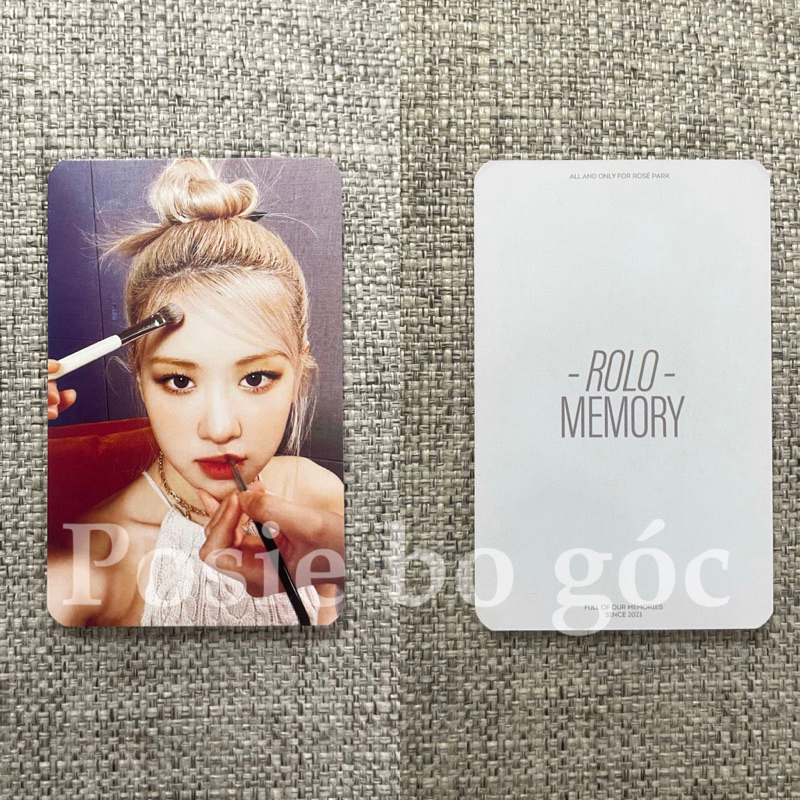 [OFFICIAL BLACKPINK] Card Rosé Rolo chính hãng có sẵn | Shopee Việt Nam