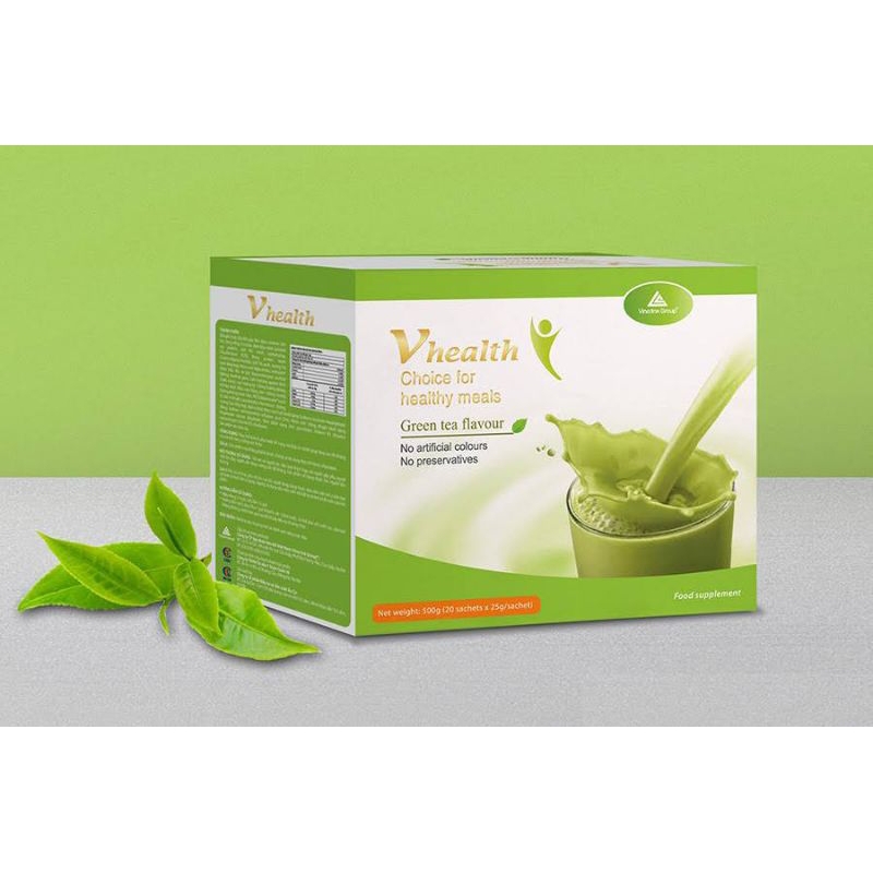 THỰC PHẨM BẢO VỆ SỨC KHỎE VHEALTH (VỊ TRÀ XANH) | Shopee Việt Nam
