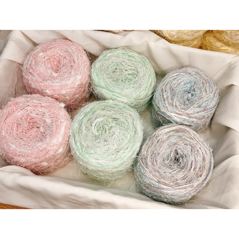 Len kiểu, len sợi to - Tone pastel xinh xắn | Shopee Việt Nam