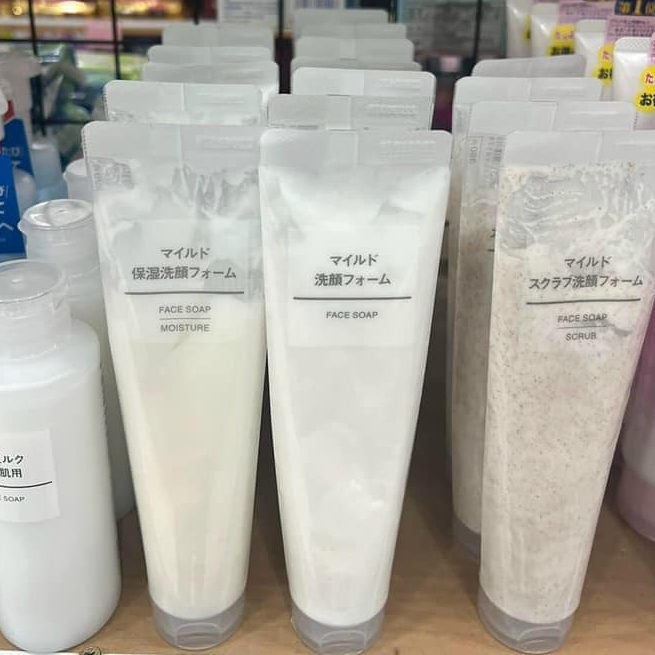 Sữa Rửa Mặt Muji Face Soap Moisture | Shopee Việt Nam