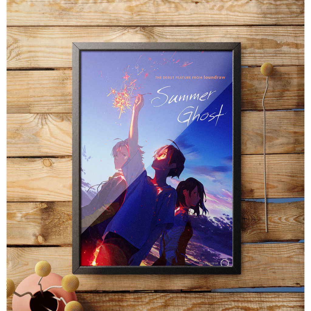 Khung Poster treo tường Anime Summer Ghost - Poster RT Store | Shopee ...