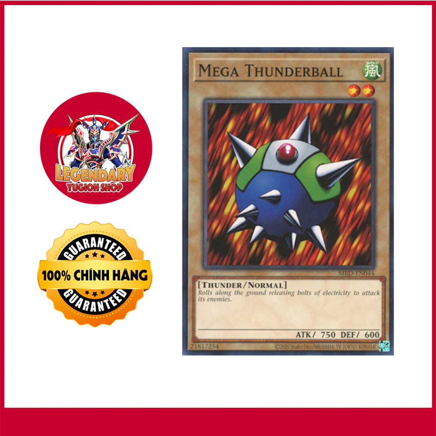 [Thẻ Bài Yugioh Chính Hãng] Mega Thunderball | Shopee Việt Nam