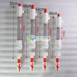 Bộ Overflow kèm tách phân cho hồ cá, hút mặt hút đáy KHÔNG cần khoang ...