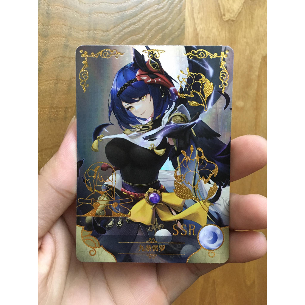 (Rain15) Thẻ bo góc nhân vật Kujou Sara – Genshin Impact NS-05-M06 ...