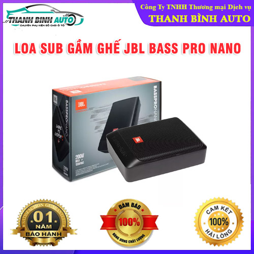 Loa Sub Gầm Ghế JBL Bass Pro Nano Chính Hãng Cao Cấp Hàng Chất Lượng BH ...
