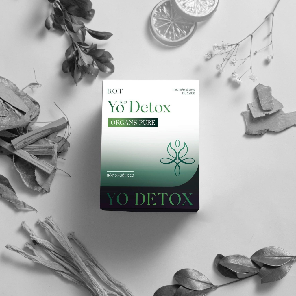 Yo Detox Thải Độc Cơ Thể - Hỗ Trợ Giảm Cân YoDetox B.O.T Hộp 20 Gói ...