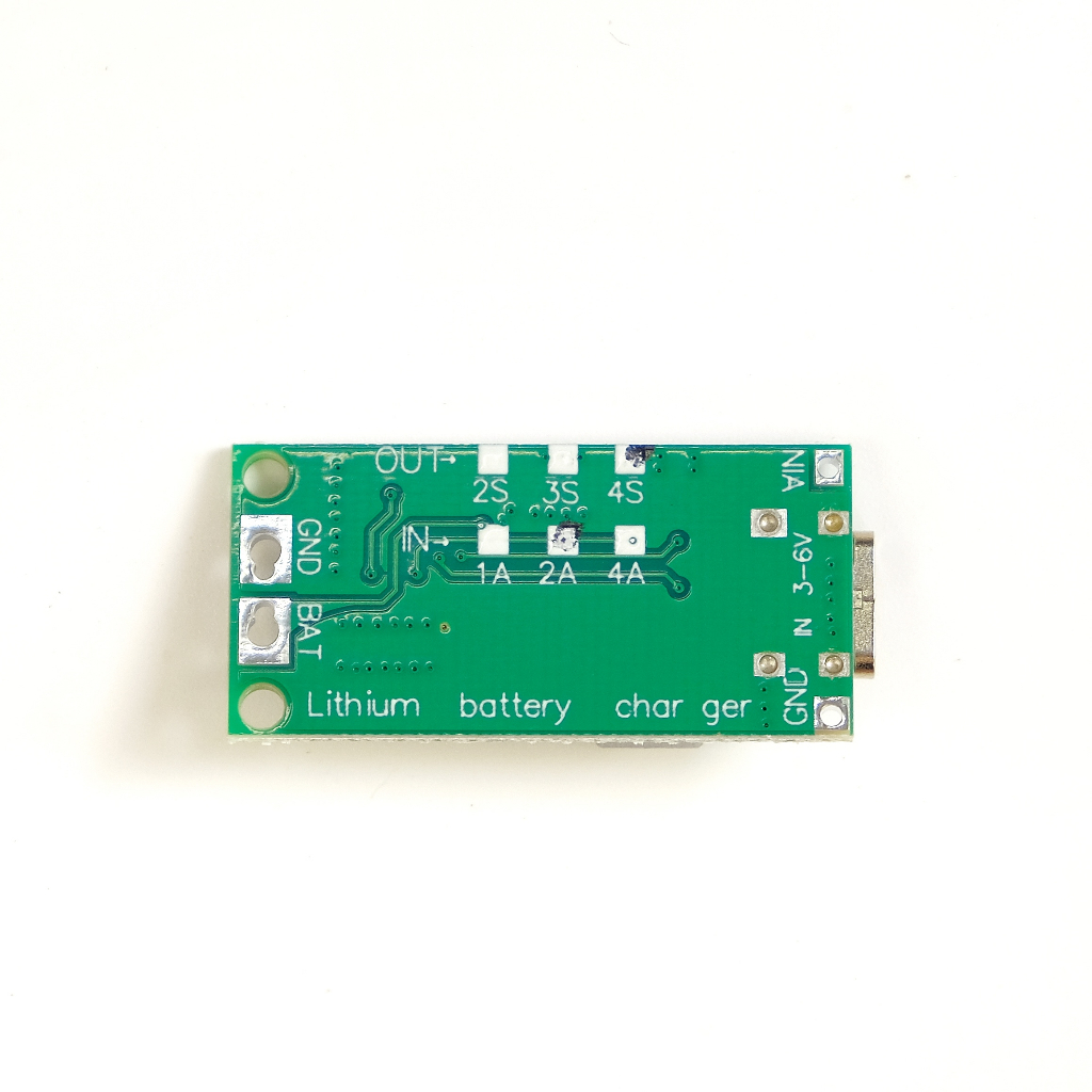 Mạch sạc pin 2S 3S 4S hệ 3.7V dòng 2A đầu vào cổng Type C sạc nhanh ...