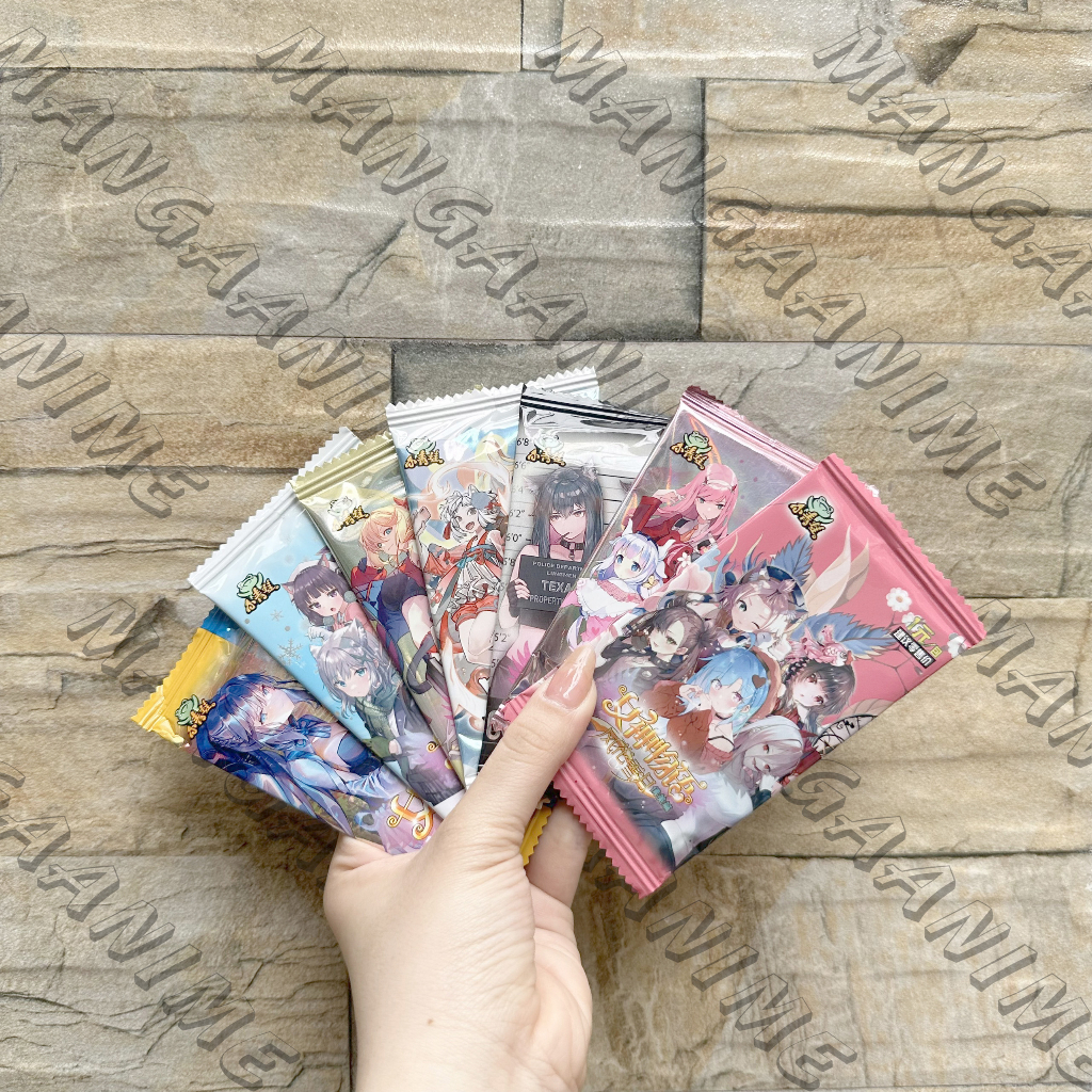 (LT) Set ảnh thẻ ANIME GIRL thiếu nữ anime waifu chibi gacha card nhân ...