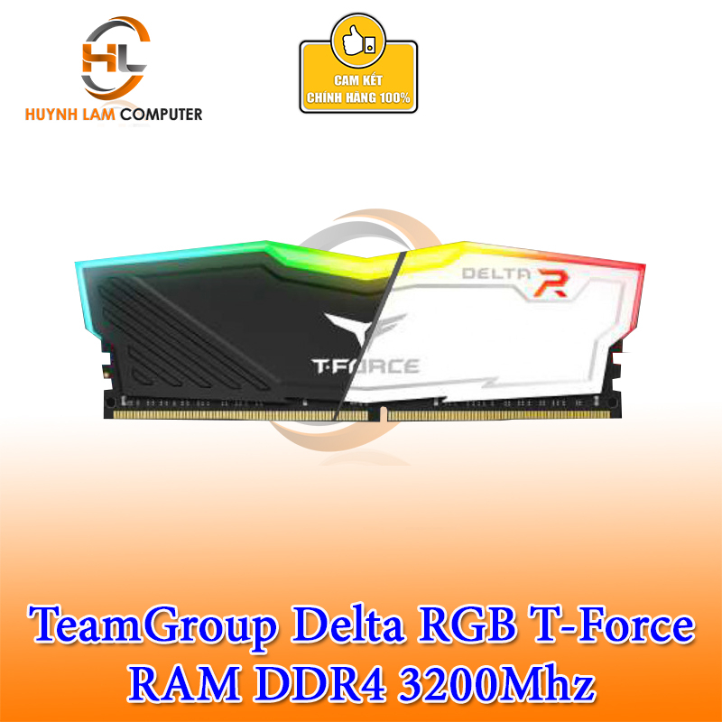 Ram Team 8Gb Delta RGB LED T-Force DDR4 3200Mhz - Hàng chính hãng ...