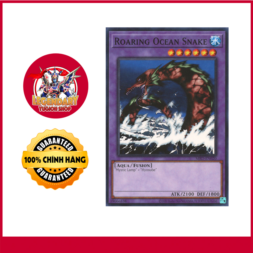 [Thẻ Bài Yugioh Chính Hãng] Roaring Ocean Snake | Shopee Việt Nam