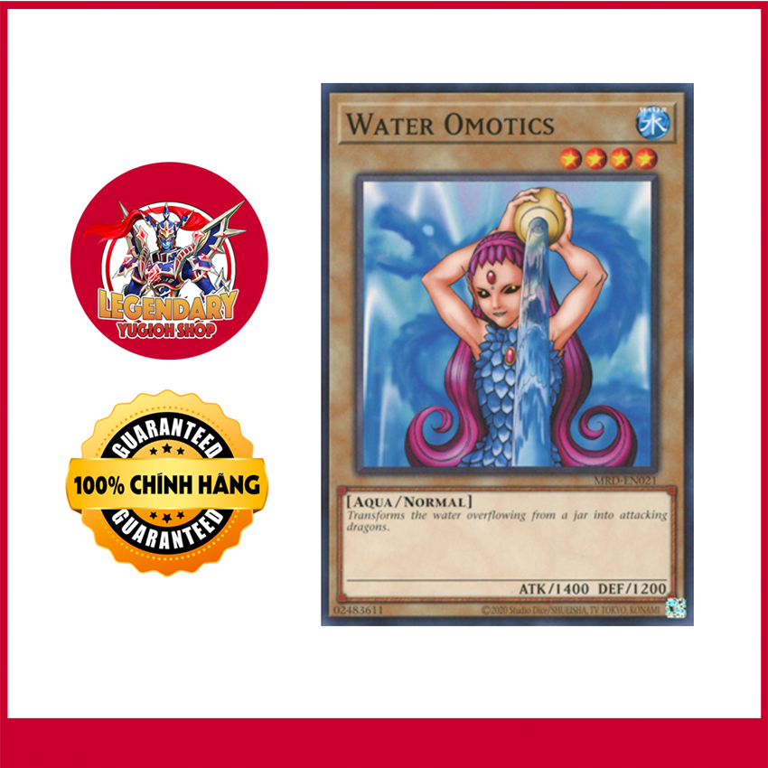 [Thẻ Bài Yugioh Chính Hãng] Water Omotics | Shopee Việt Nam