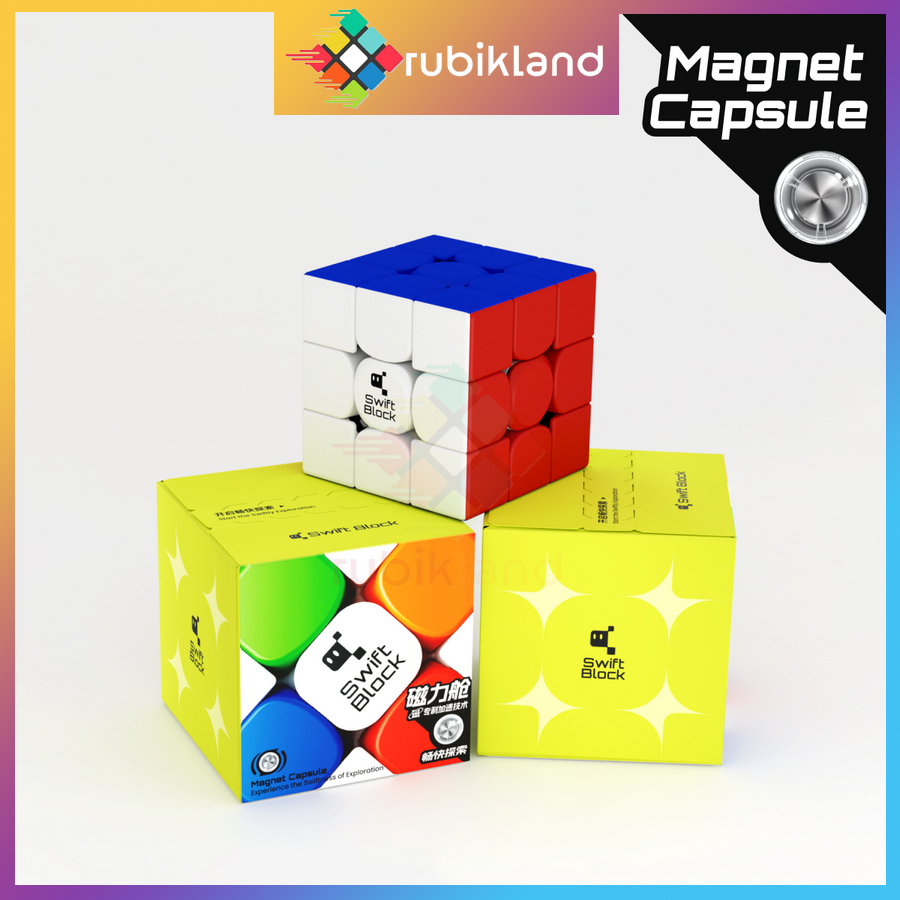 Rubik Gan Swift Block 355S 3x3 Rubic Gan Budget Cube Có Nam Châm Khoan Lỗ Đồ Chơi Trí Tuệ Trẻ Em ...