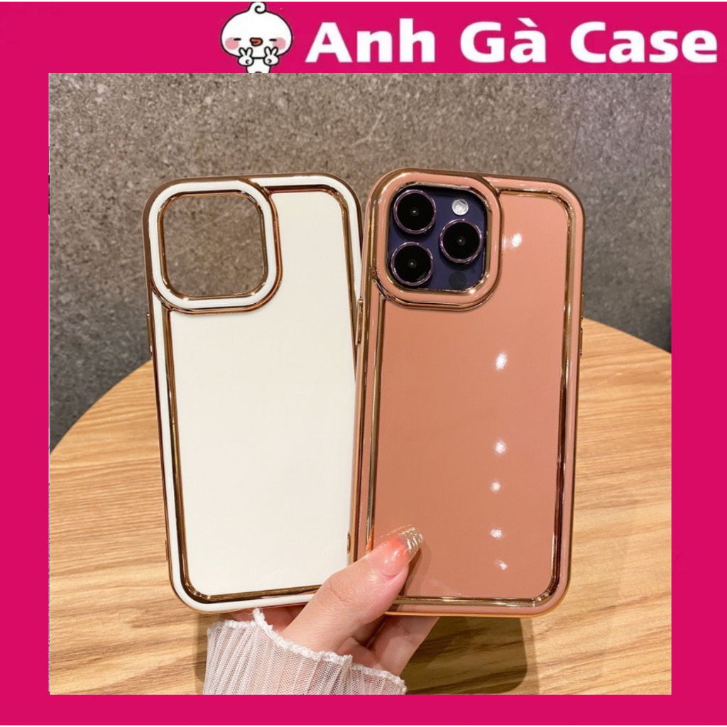 ỐP LƯNG IPHONE VIỀN XI CAMERA RỘNG TRƠN 7p/8p/x/xs max/11/11prm/12prm ...